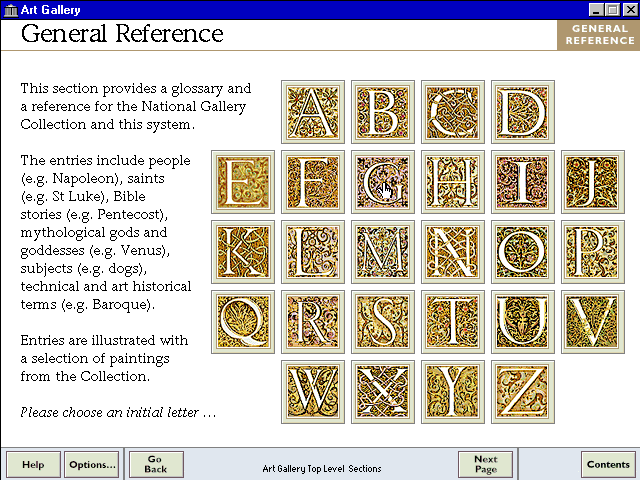 WinWorld: Microsoft Art Gallery 1