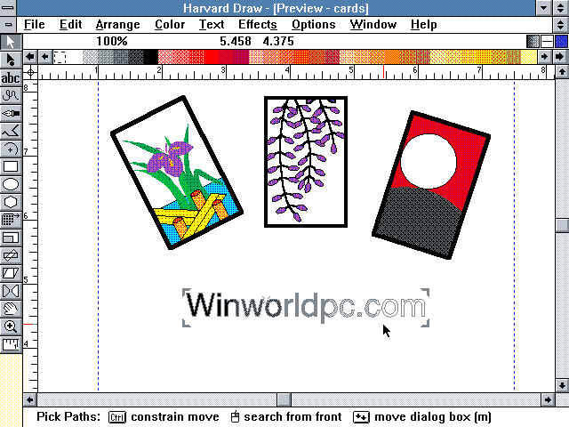WinWorld: Harvard Draw for Windows 1.0