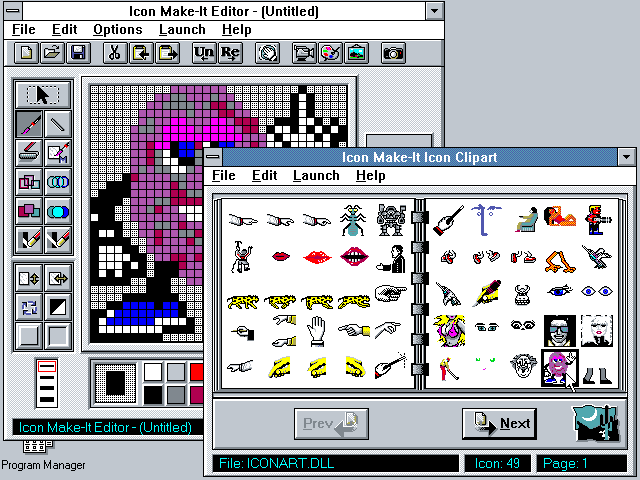 WinWorld: Icon Make-It 1.0