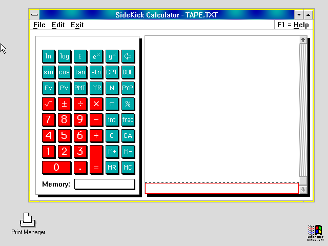 WinWorld: Sidekick 1.0 for OS/2