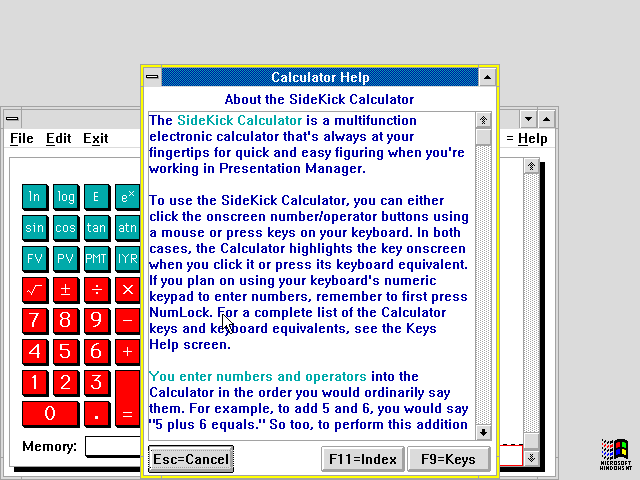 WinWorld: Sidekick 1.0 for OS/2