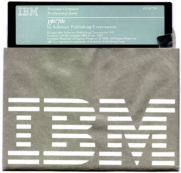 WinWorld: PFS:File 1.00 (IBM)