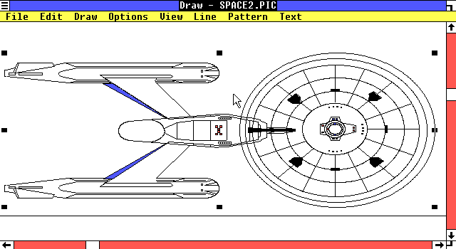WinWorld: Micrografx Windows Draw 1.04