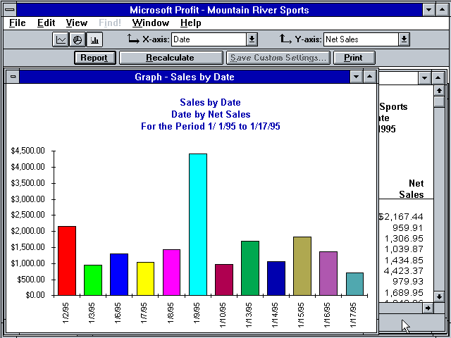 WinWorld: Microsoft Profit 1.0a