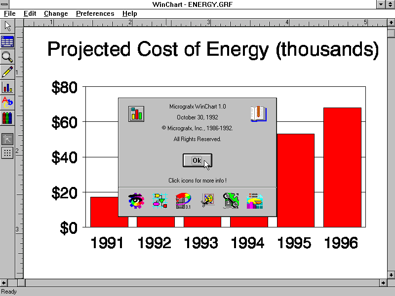 WinWorld: Micrografx Graphics Works 1.0