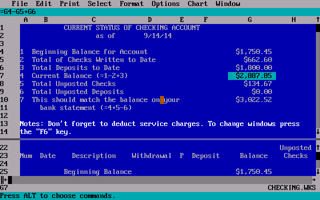 WinWorld: Microsoft Works 1.x (DOS)