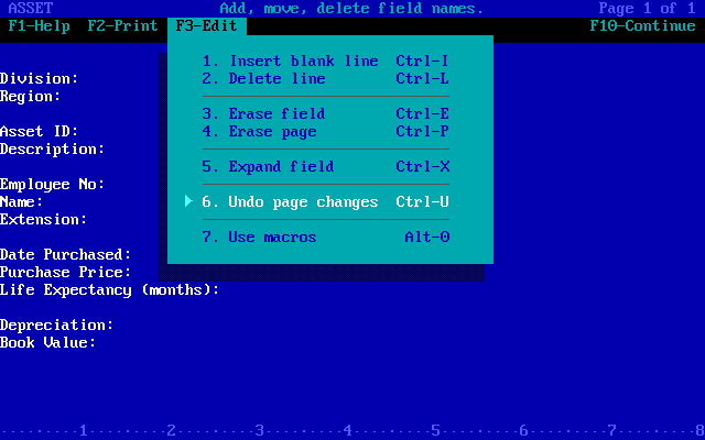 WinWorld: PFS Professional File 2.0
