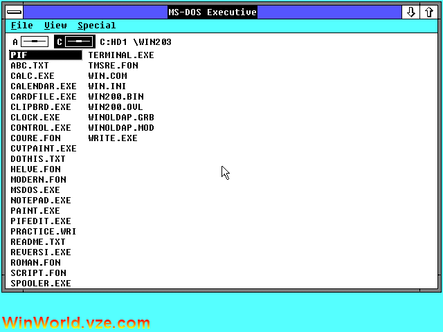 Windows 2.x 2.0 - Stats, Downloads and Screenshots :: WinWorld