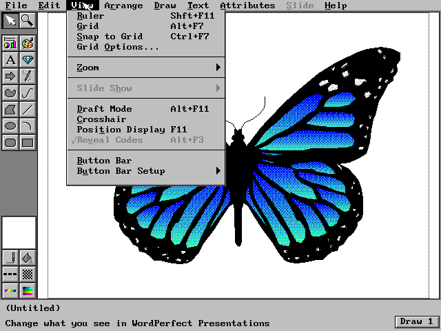 WinWorld: Corel Presentations 2.x