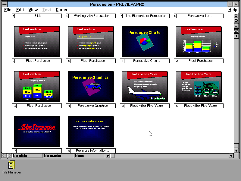 WinWorld: Persuasion 2.x