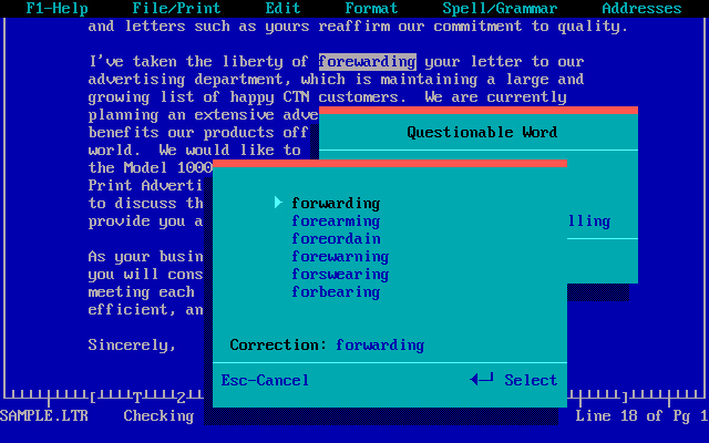 WinWorld: Professional Write 2.x
