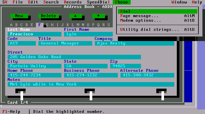 WinWorld: Sidekick 2.0