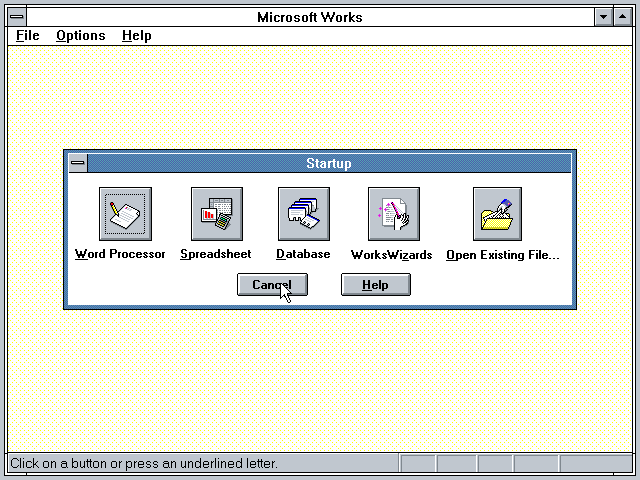 WinWorld: Microsoft Works 2.x (Win)