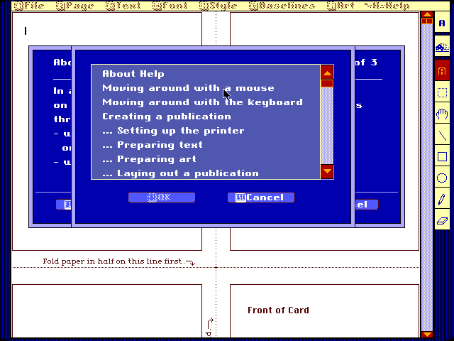 WinWorld: PFS First Publisher 3.0
