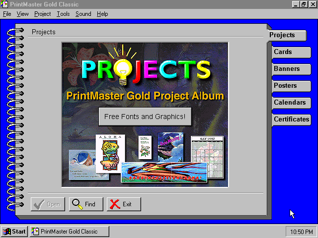 WinWorld: PrintMaster Gold 3.0 (Win)