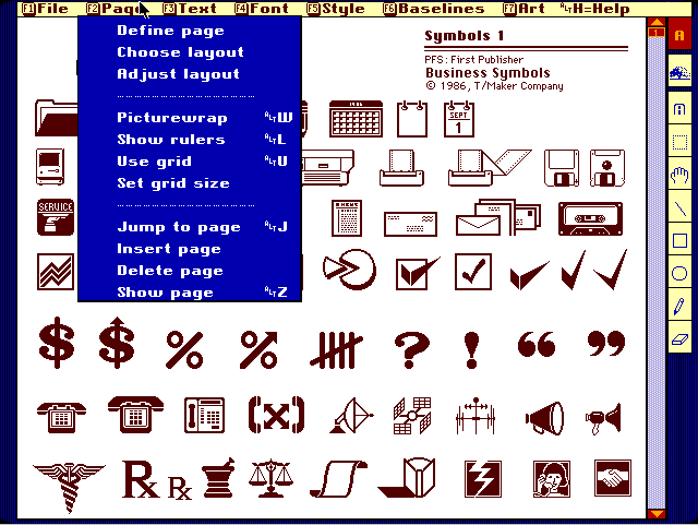 WinWorld: PFS First Publisher 3.0