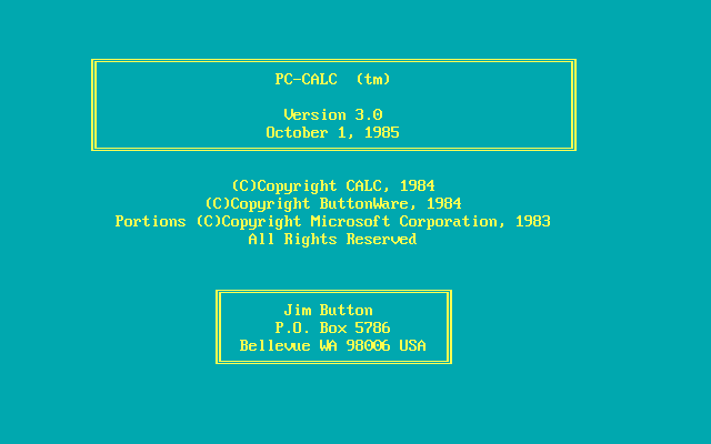 WinWorld: PC-Calc 3.0