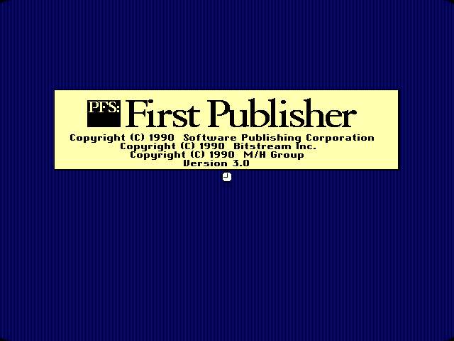 WinWorld: PFS First Publisher 3.0