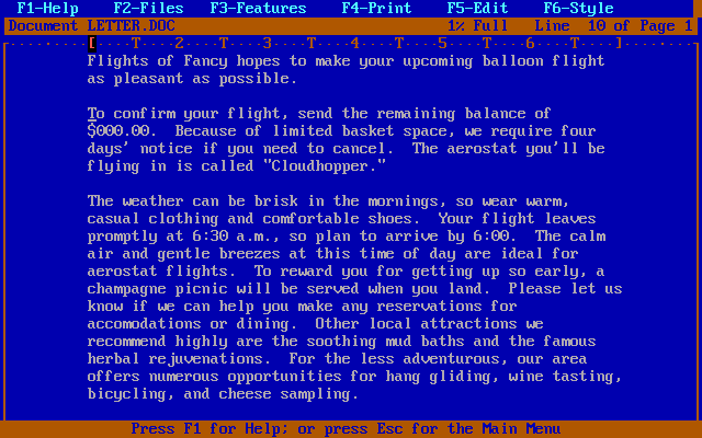 WinWorld: PFS First Choice 3.x