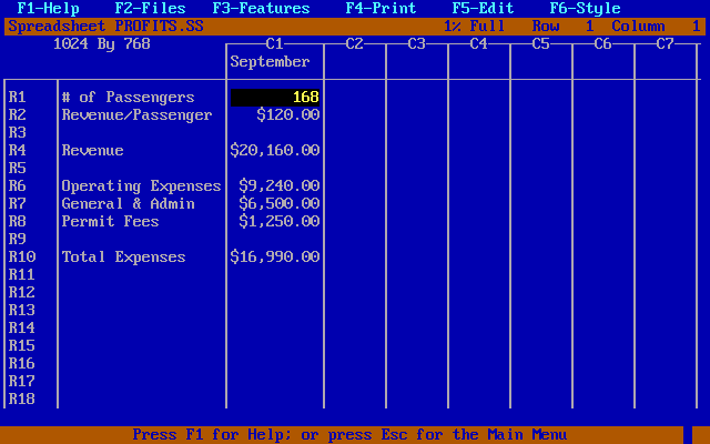 WinWorld: PFS First Choice 3.x