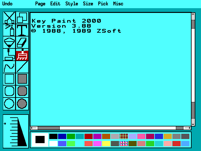 WinWorld: Key Paint 2000 3.x