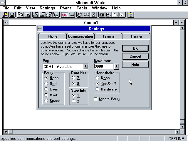 WinWorld: Microsoft Works 3.x (Win)