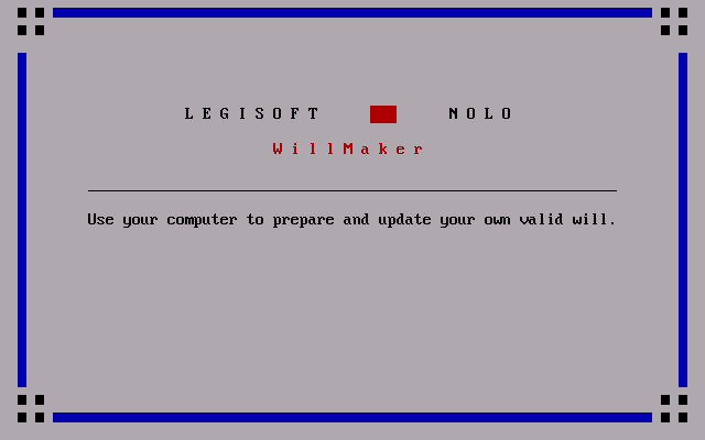 WinWorld: WillMaker 4.0