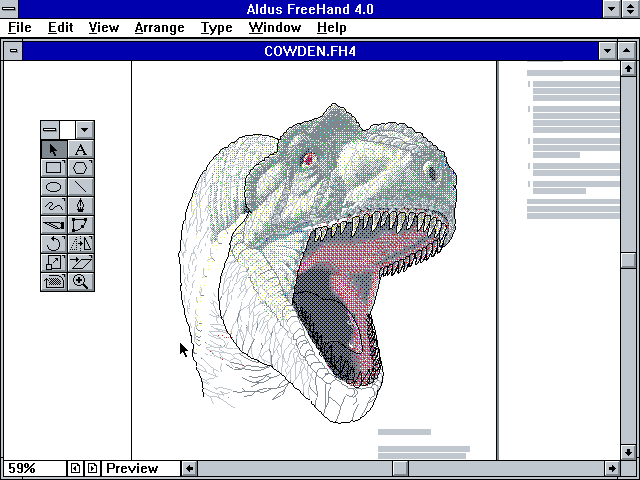 WinWorld: FreeHand 4.0