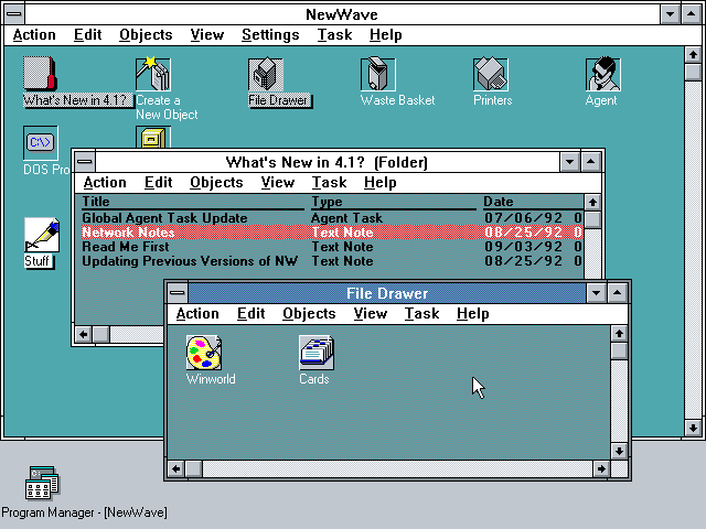 WinWorld: NewWave 4.x