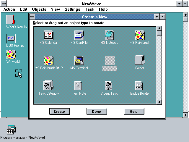 WinWorld: NewWave 4.x