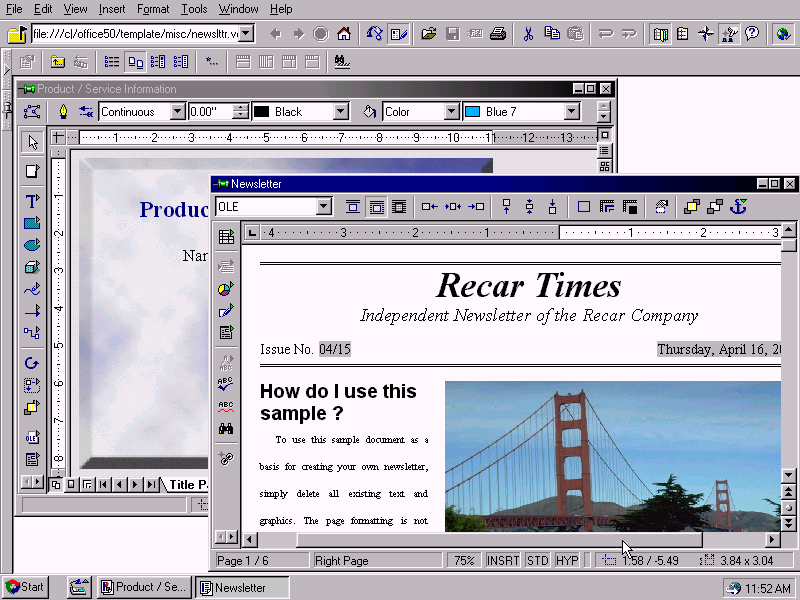 WinWorld: StarOffice 5.x