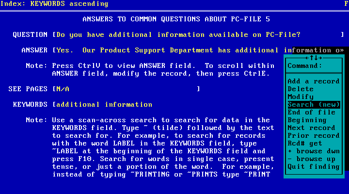 WinWorld: PC-File 5.x