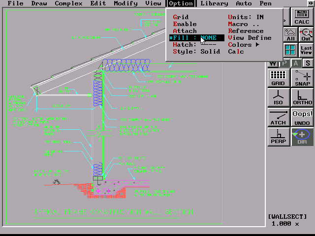 WinWorld: KeyCAD Complete 6.0 (DOS)