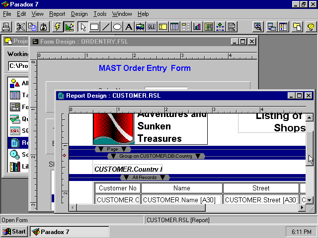 WinWorld: Paradox 7.x (Win)