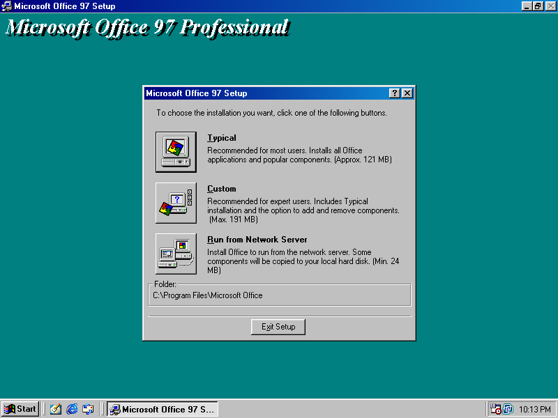 WinWorld: Microsoft Office 97/98