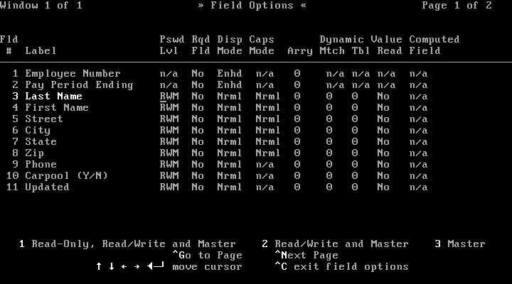 WinWorld: DB Master 3.0