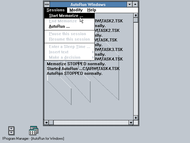 WinWorld: AutoRun for Windows 1.x