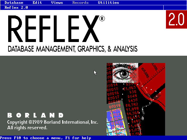 WinWorld: Borland Reflex 2.0