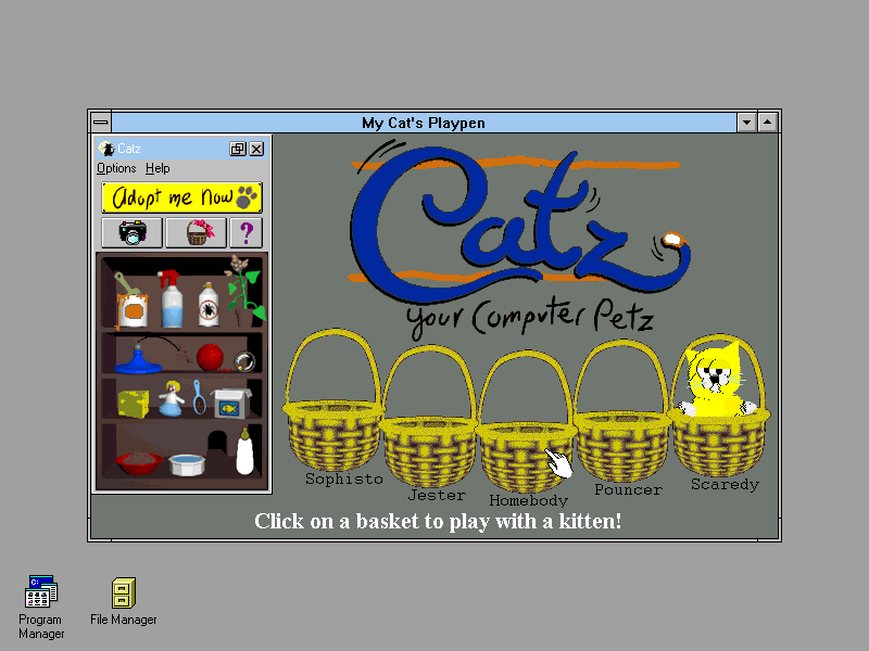 WinWorld: Catz 1.0
