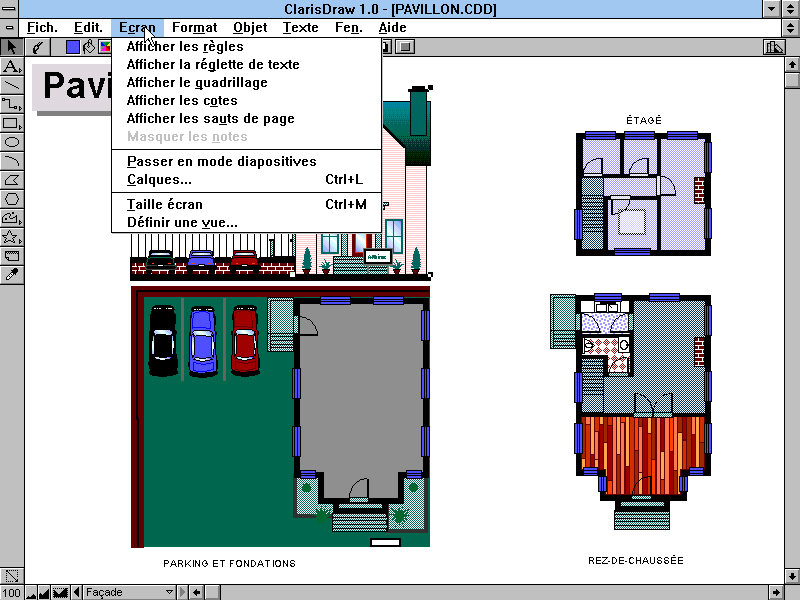 WinWorld: ClarisDraw 1.0x