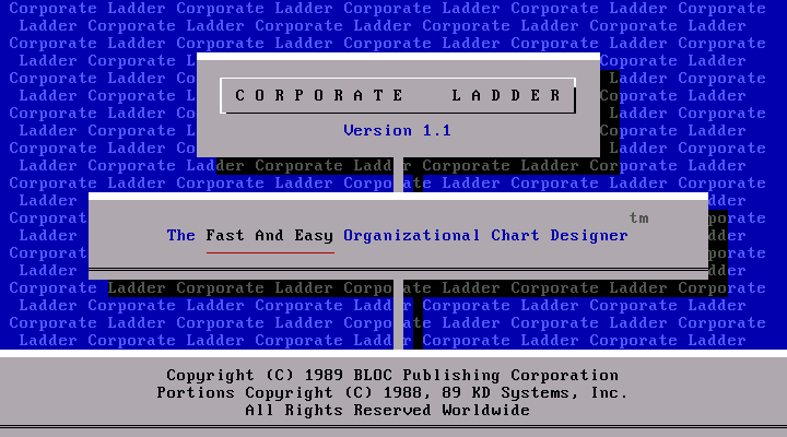 WinWorld: Corporate Ladder 1.x