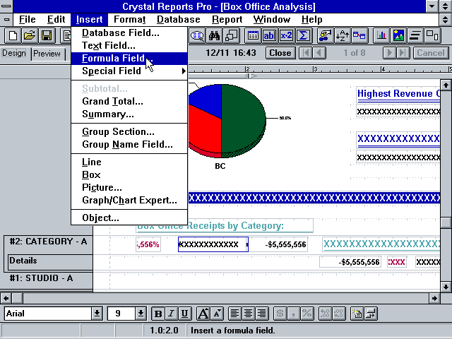 WinWorld: Crystal Reports 4.x