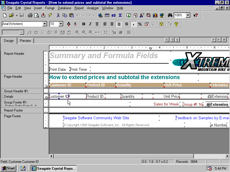 WinWorld: Crystal Reports 8.x