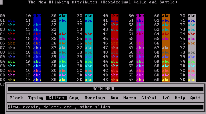 WinWorld: Dan Bricklin's Demo II v2