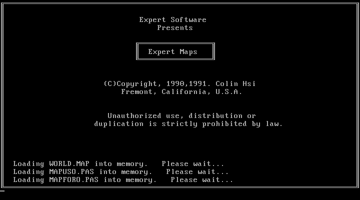 WinWorld: Expert Maps 1.0