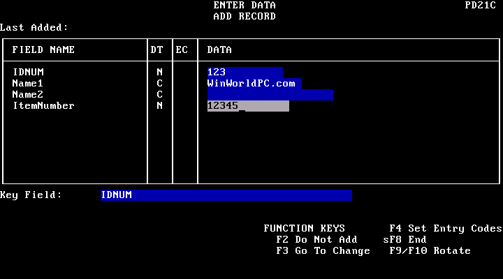 WinWorld: IBM Personal Decision Series Data Edition 1.0