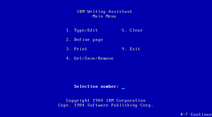 WinWorld: IBM Writing Assistant 1.0x