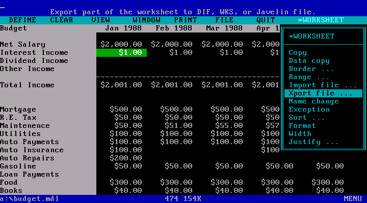 WinWorld: Javelin Plus 1.0