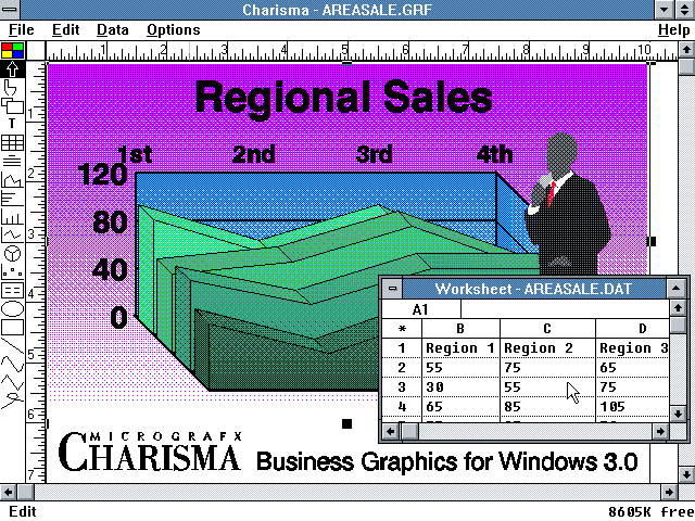 WinWorld: Micrografx Charisma 2.1