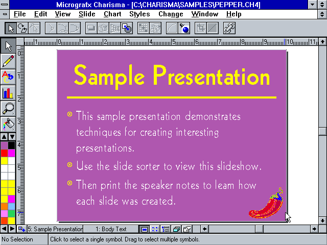 WinWorld: Micrografx Charisma 4.0